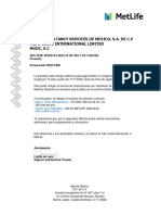 METLIFE Informe Medico | PDF | Privacidad de la información | Medicina ...