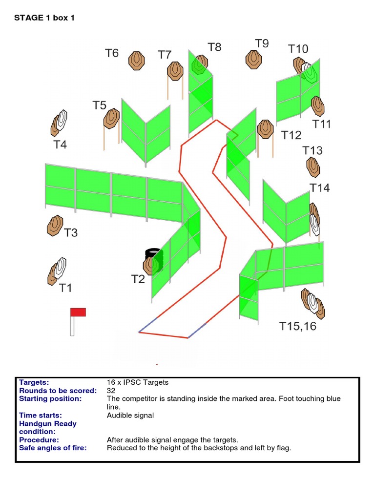 Multi-Stage Practical Shooting Course Descriptions | PDF | Marksmanship ...