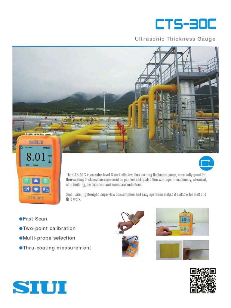 An Introduction to the CTS-30C Ultrasonic Thickness Gauge: A Cost ...