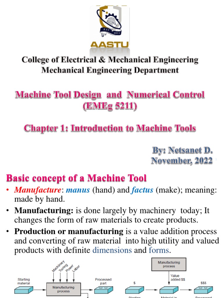 Chapter 1 | PDF | Machining | Numerical Control