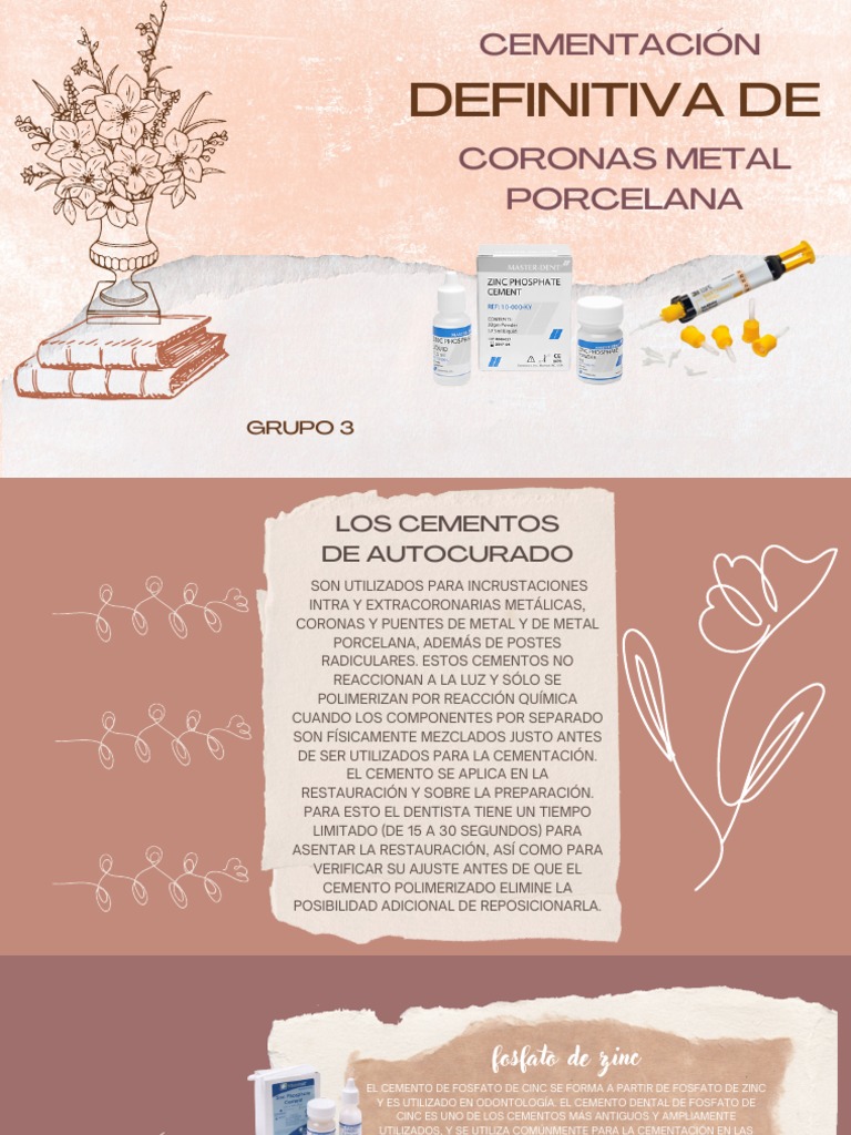 Cementación Definitiva de Coronas Metal Porcelana | Descargar gratis ...