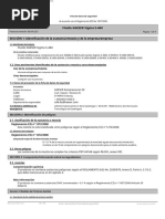 Ficha de Seguridad: Kaeser Sigma Fluid FG-460 | PDF | Residuos | Agua