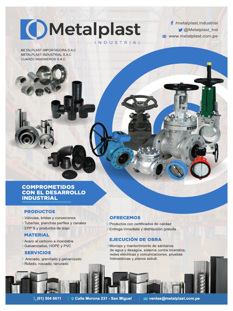Brochure Metalplast | PDF