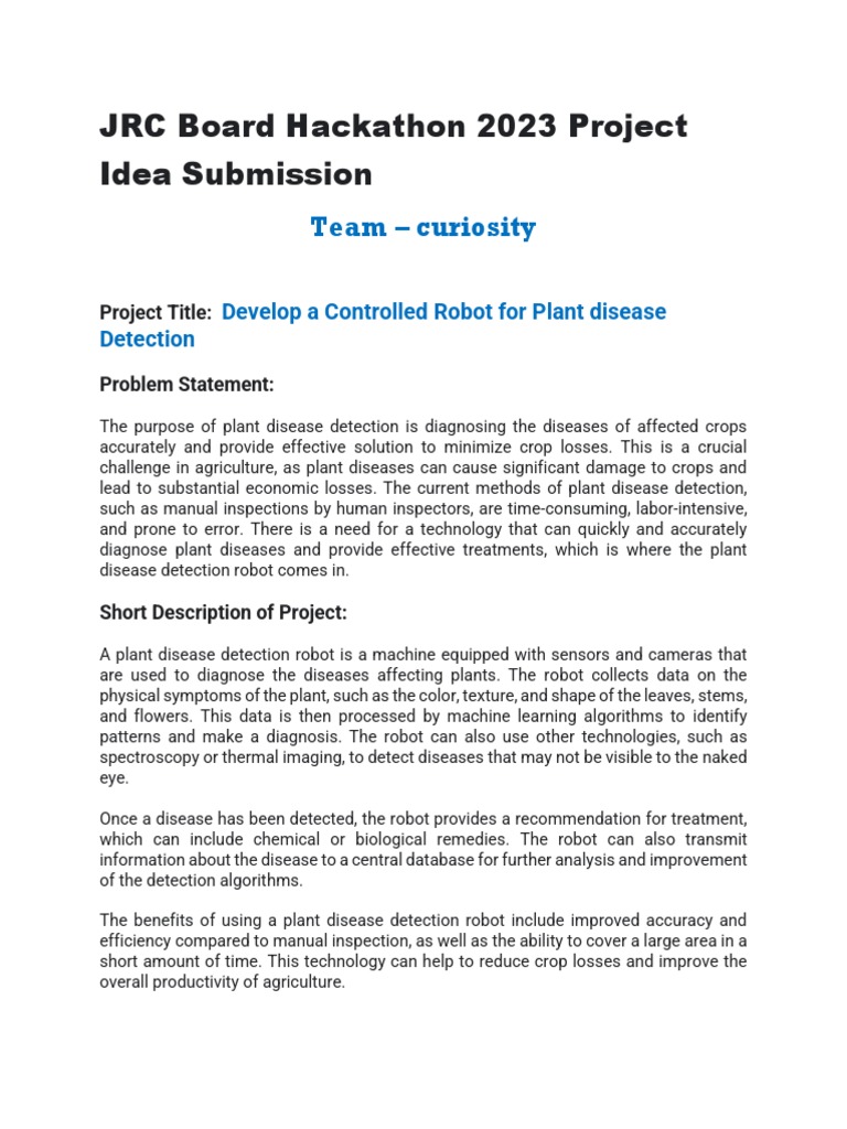 Team - Curiosity | PDF