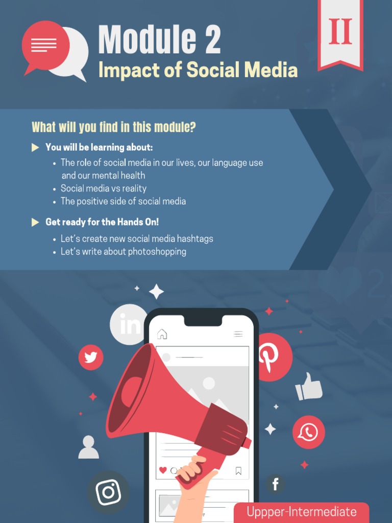 Upper-Intermediate Module 2 - The Impact of Social Media | PDF | Social Media | Popular Culture ...