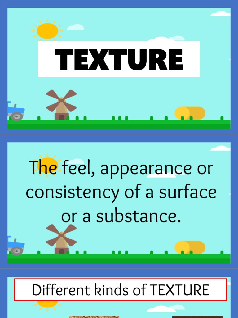 Art Types of Texture | PDF