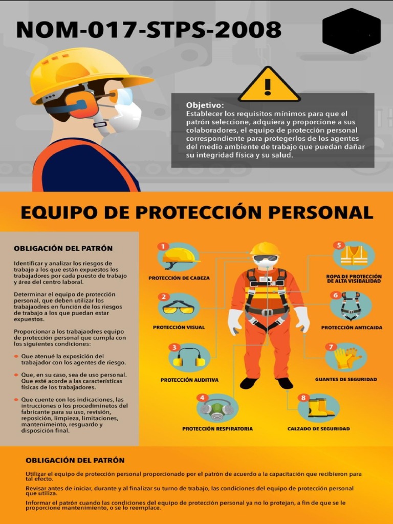 Infografia Nom 017 | PDF