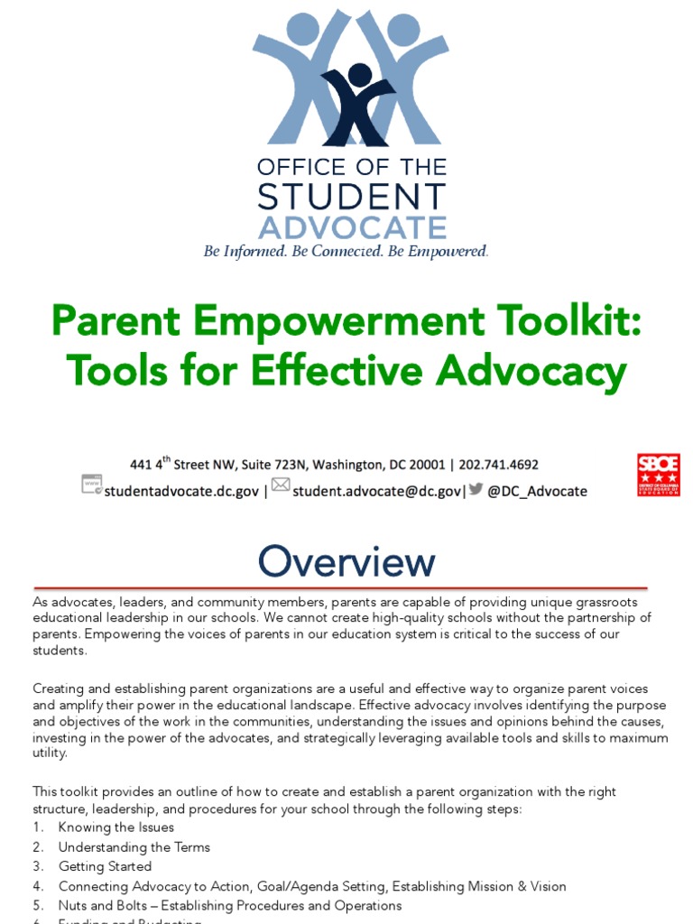 Parent Empowerment Toolkit - Complete Guide | PDF | Goal | Goal Setting