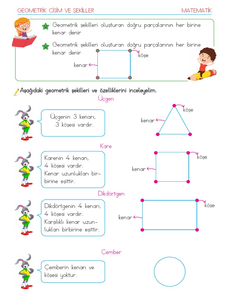 Sinif Geometrik Sekiller | PDF