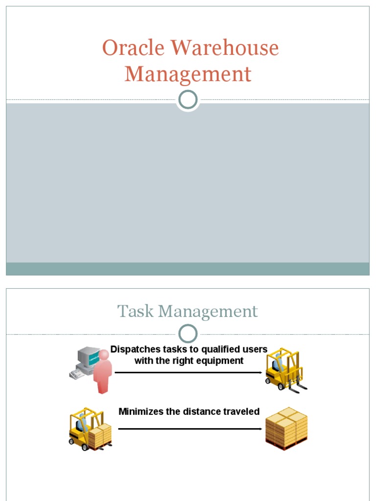 Oracle Wms Training Pdf Warehouse Logistics