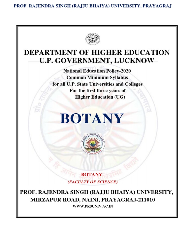 Botany 18NOV2022 | PDF | Botany | Bacteria