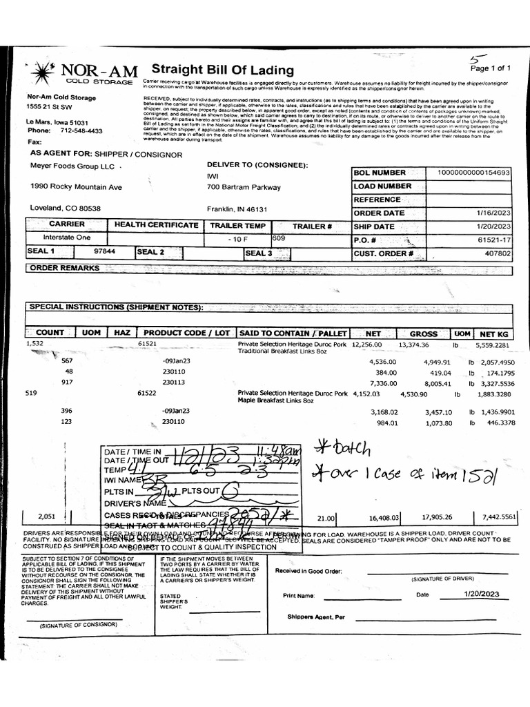 Logistics Manual | PDF