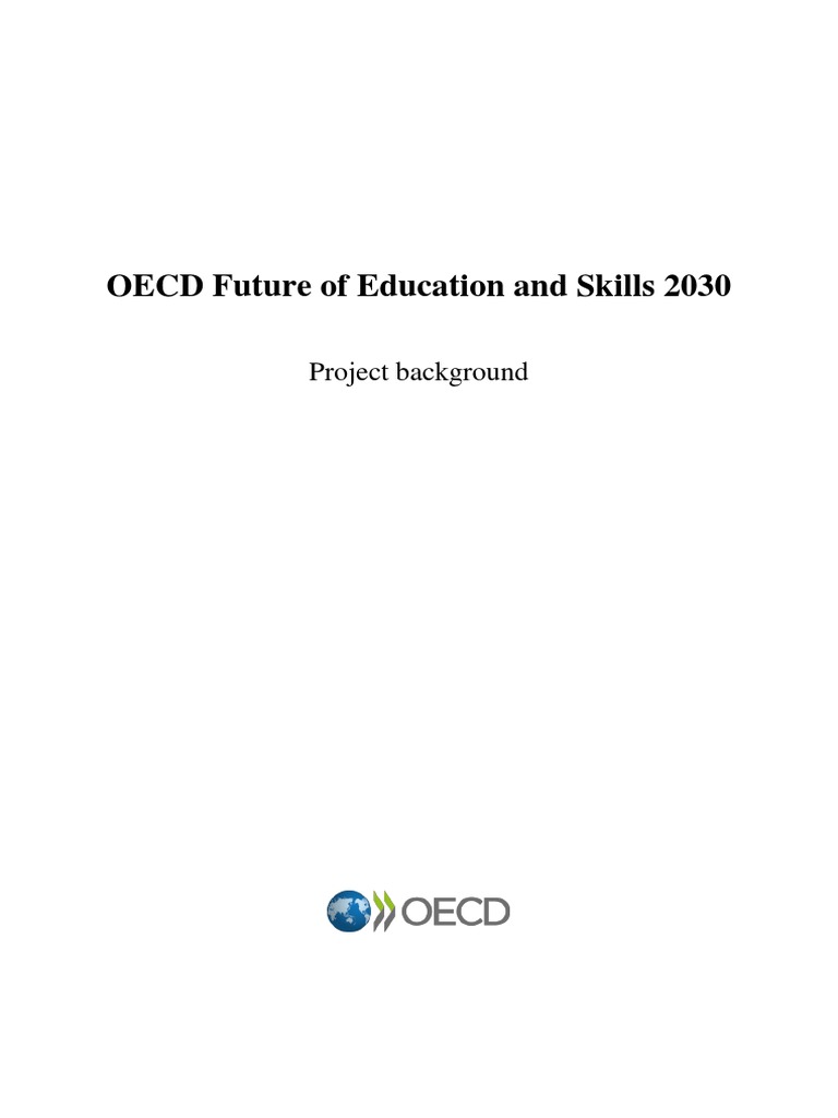 (2019) OECD Future of Education and Skills 2030 | PDF | Learning ...