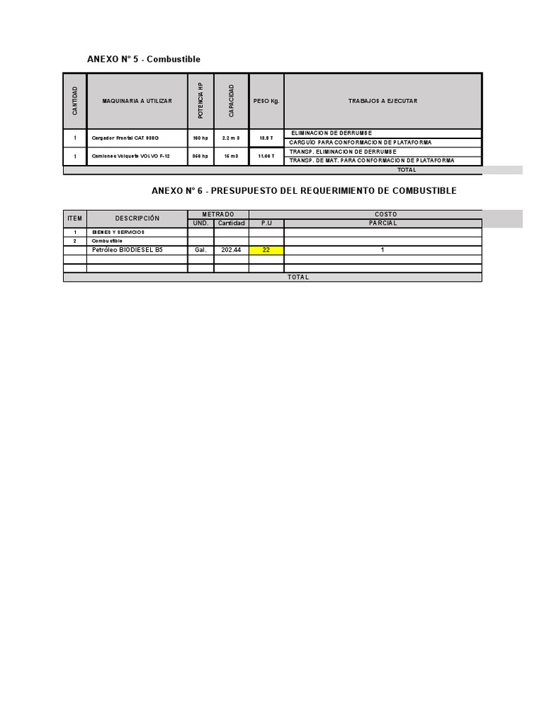 Anexo #5-6-7 - Charcana Rev.01 | PDF | Química | Líquidos