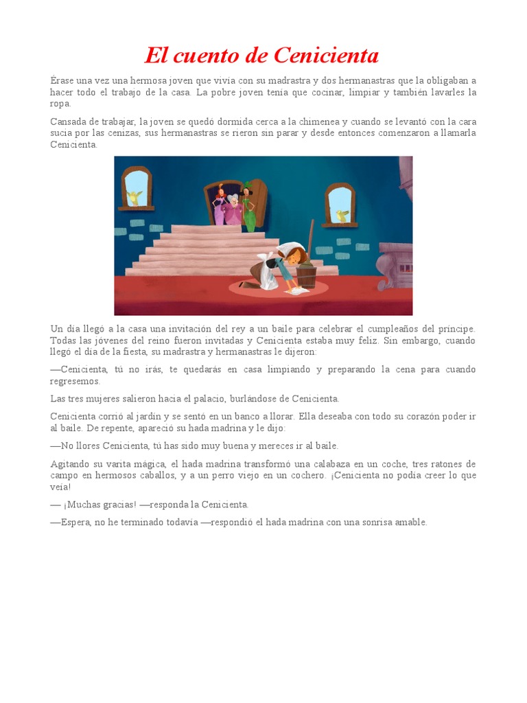 El Cuento de Cenicienta | PDF