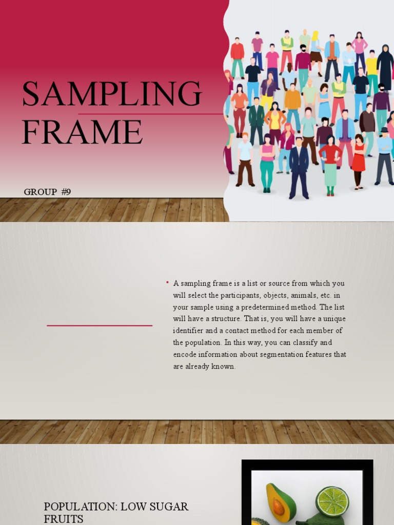 Sampling Frame Group #9 | PDF