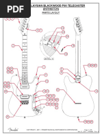 Fender Telecaster Printable Headstock Template PDF | PDF