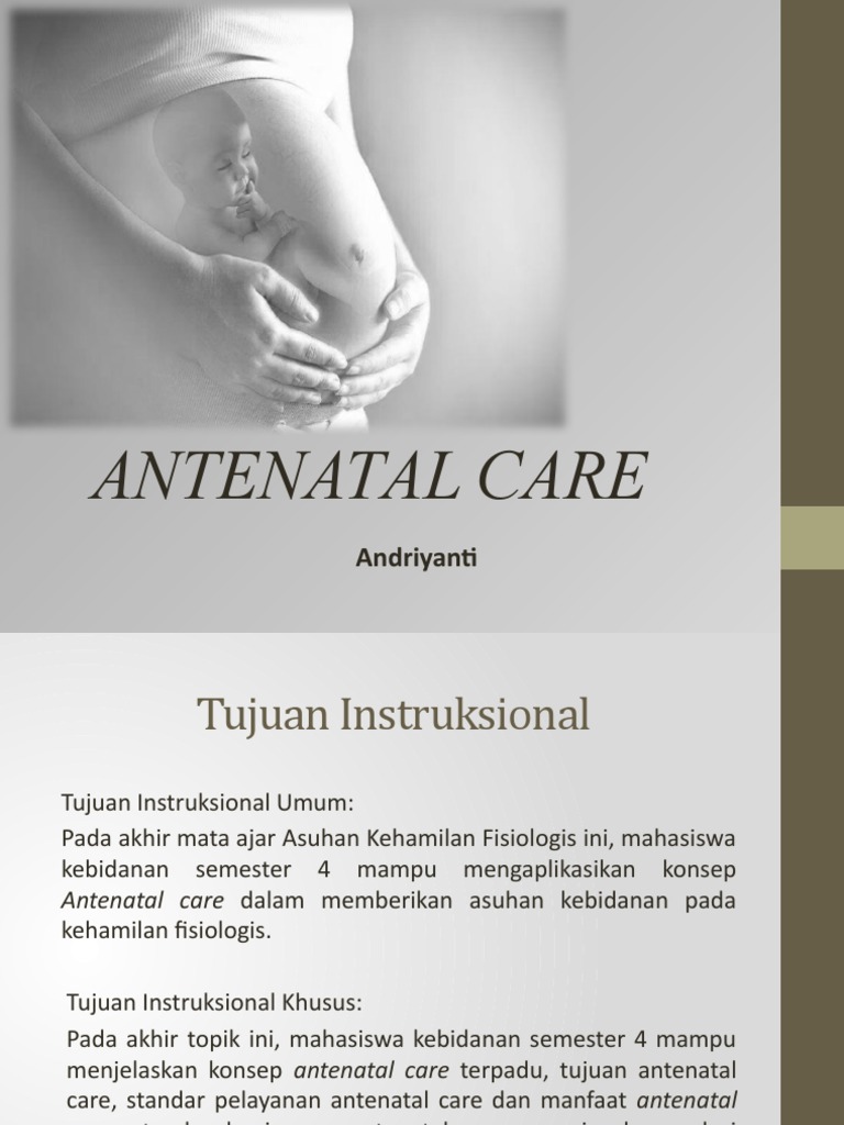 Antenatal Care | PDF