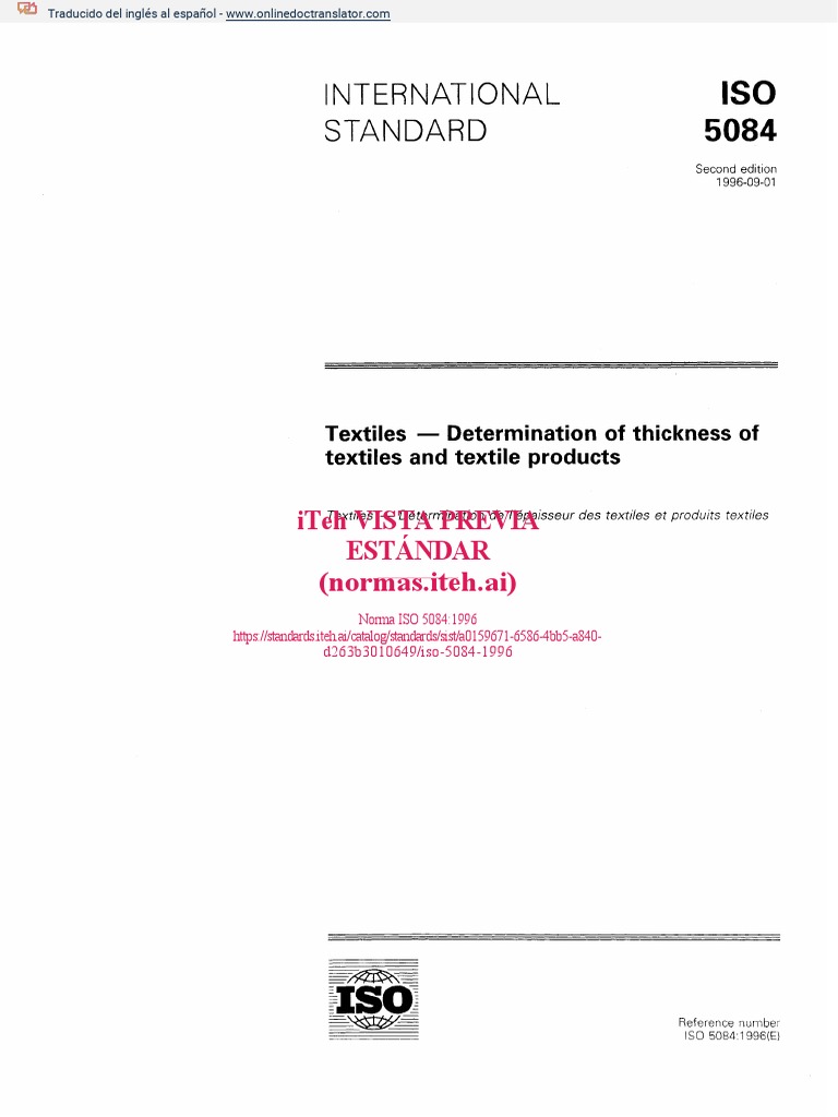 ISO-5084-1996 en Es | PDF