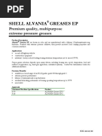 Shell Alvania and Albida Grease Guide | PDF | Bearing (Mechanical ...