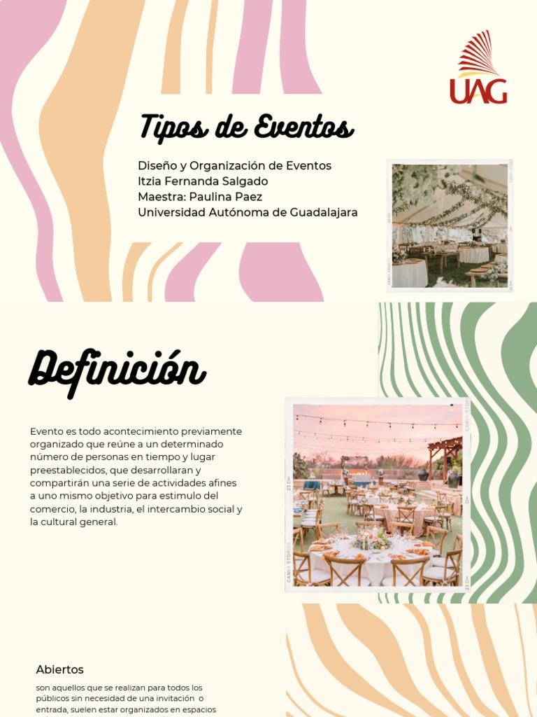 Tipos de Eventos | PDF