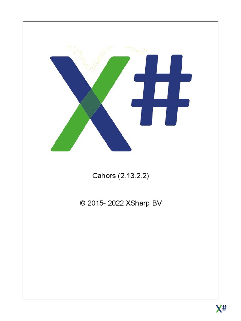XSharp Cahors (2.13.2.2) | PDF | Component Object Model | Integer (Computer Science)
