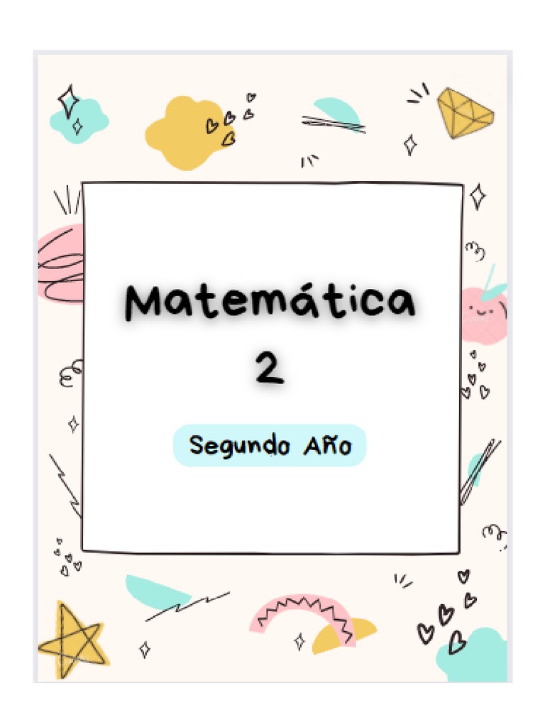Cuadernillo 2do Año. Parte I | PDF | Multiplicación | División (Matemáticas)