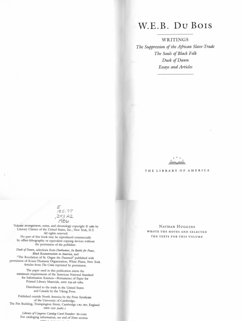 The Souls of Black Folk | PDF