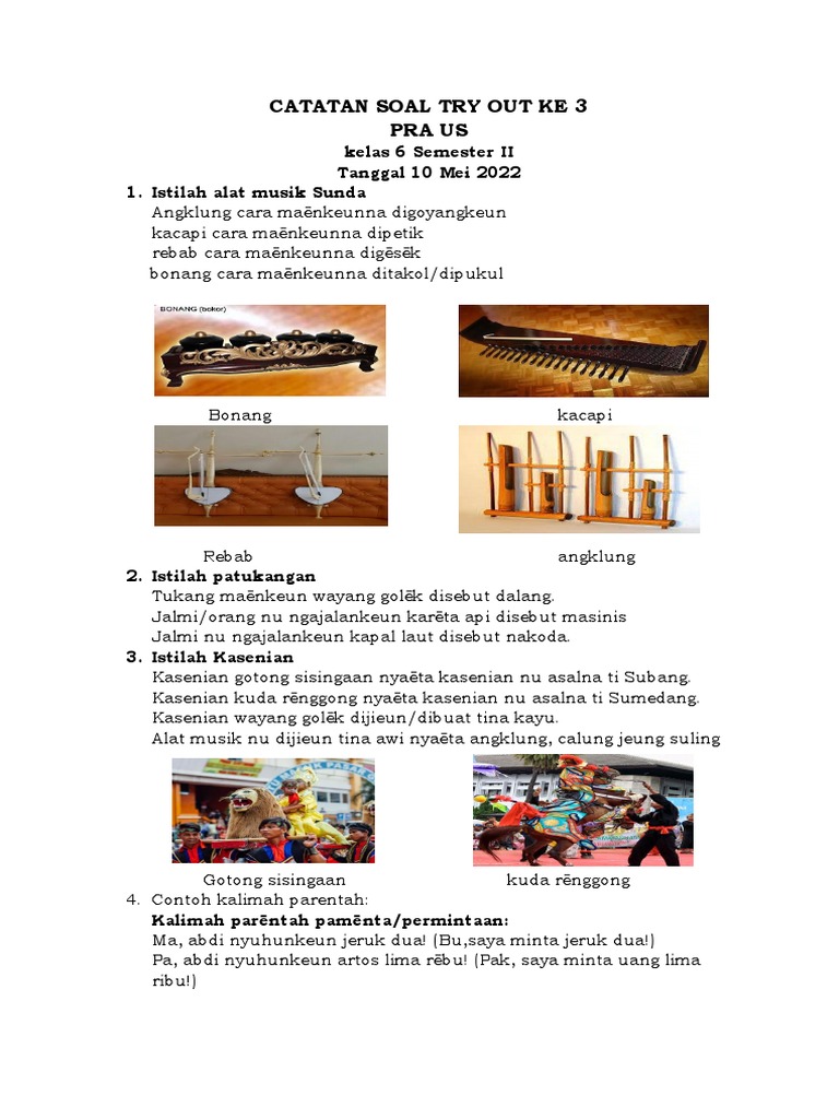 Try Out 3 SMT 2 | PDF