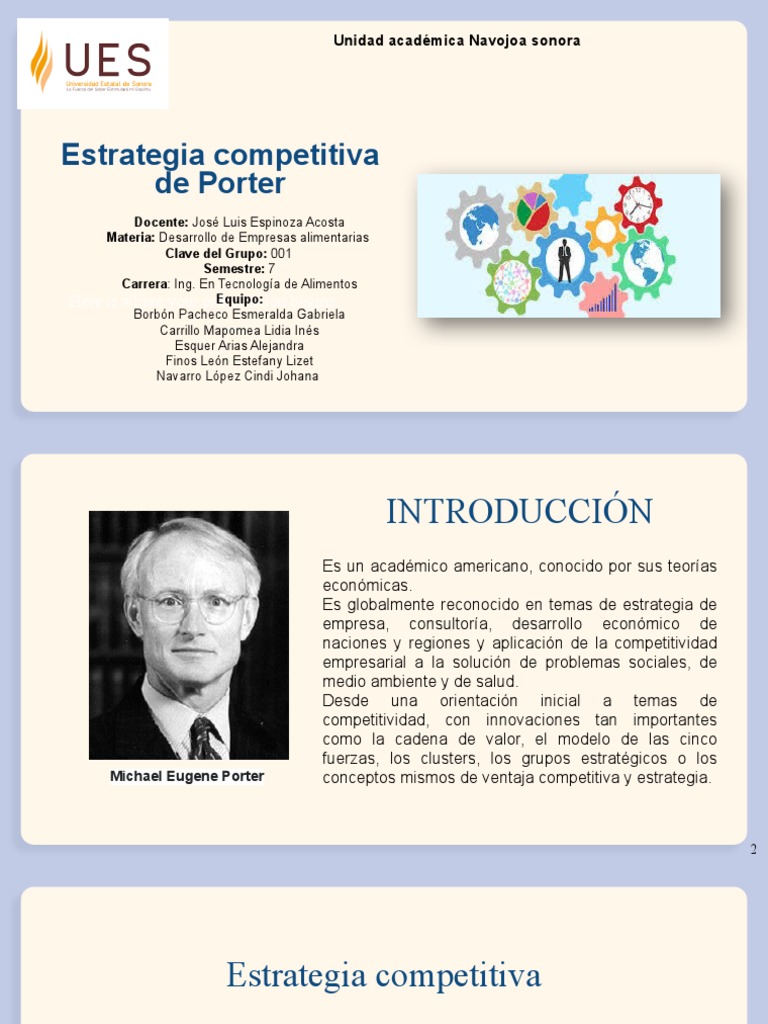 Estrategia Competitiva de Porter | PDF | Marketing | Mercado (economía)