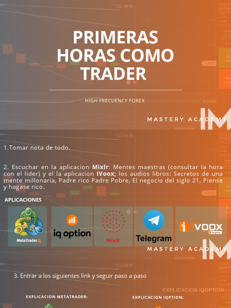 Primeras Horas Como Trader HFX | PDF | Comunicación por medio de ordenadores | Informática