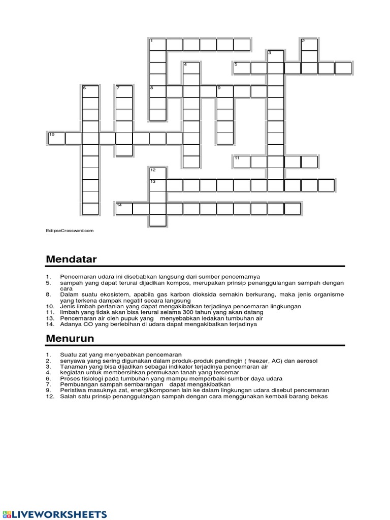 TTS Pencemaran Lingkungan | PDF