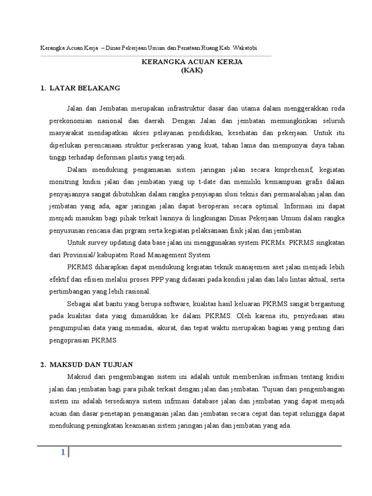 01 KAK SWAKELOLA DATA BASE Ok | PDF