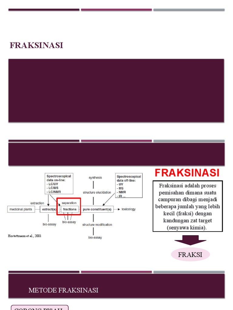 Fraksinasi | PDF