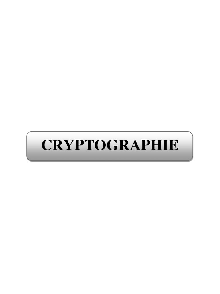 Cours Crypto Esatic | PDF | Public-key cryptography | Cryptage