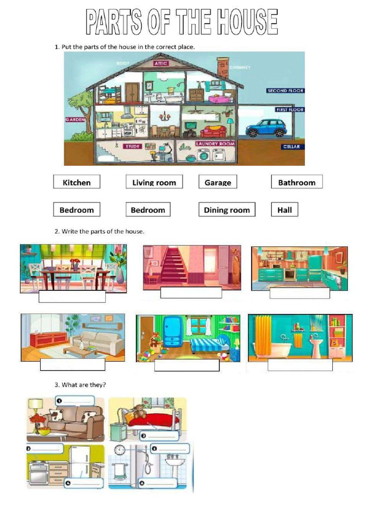 Ficha de The Parts of The House | PDF