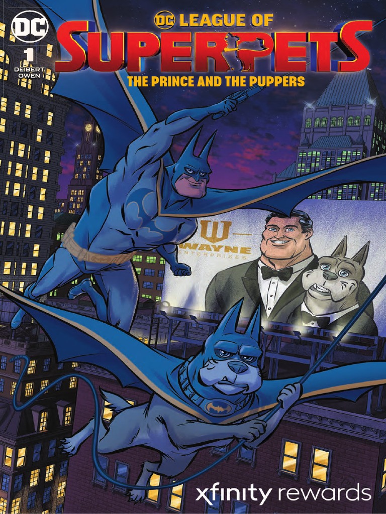 DC League of Super Pets Comic Book | PDF