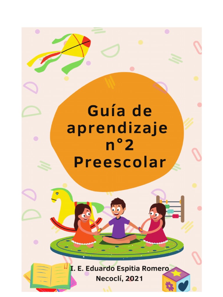 Actividades de Aprendizaje Preescolar | PDF | Educación de la primera ...