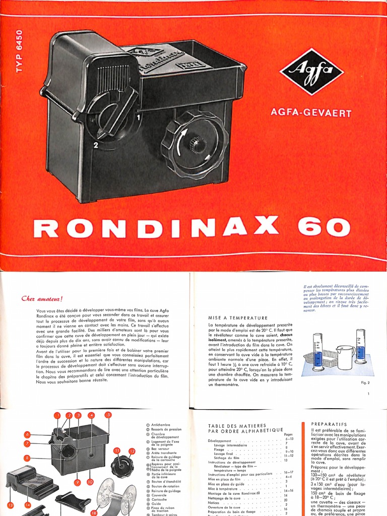 Rondinax 60. 1968. French | PDF
