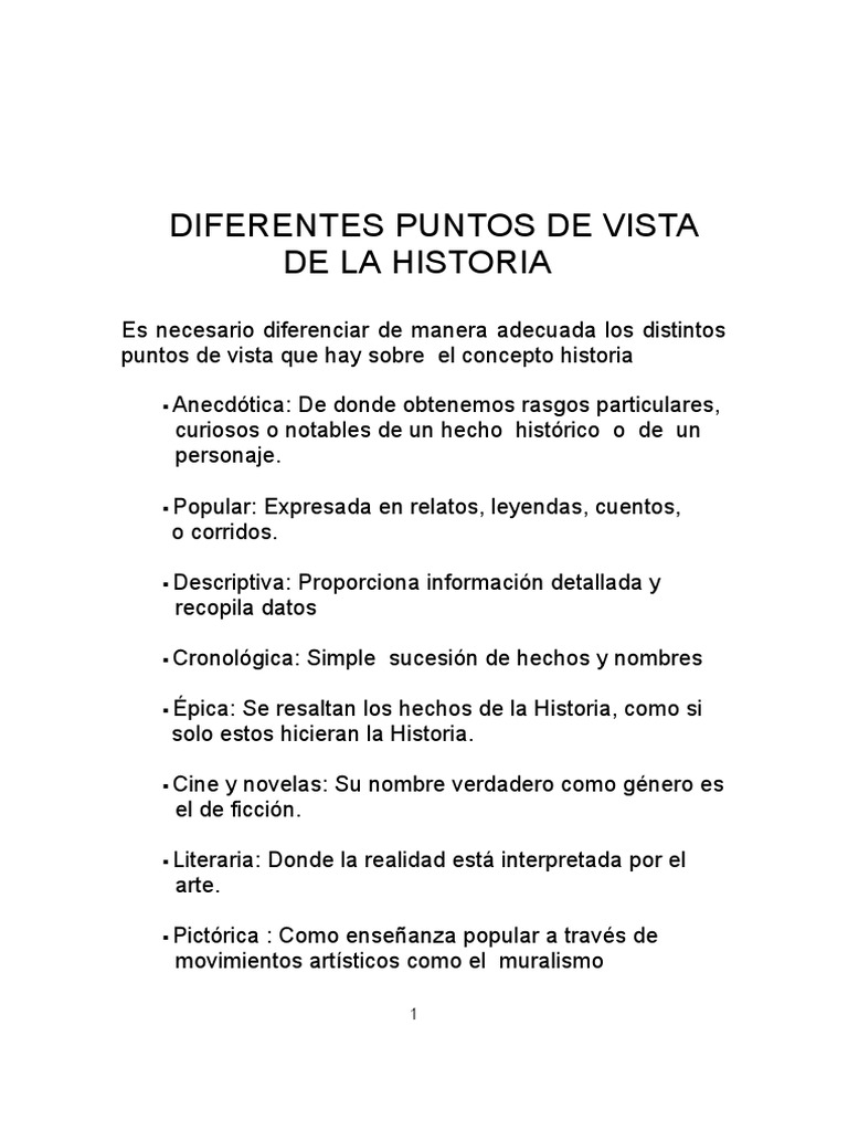 Perspectivas sobre la Historia | PDF | Ideologías | Realidad