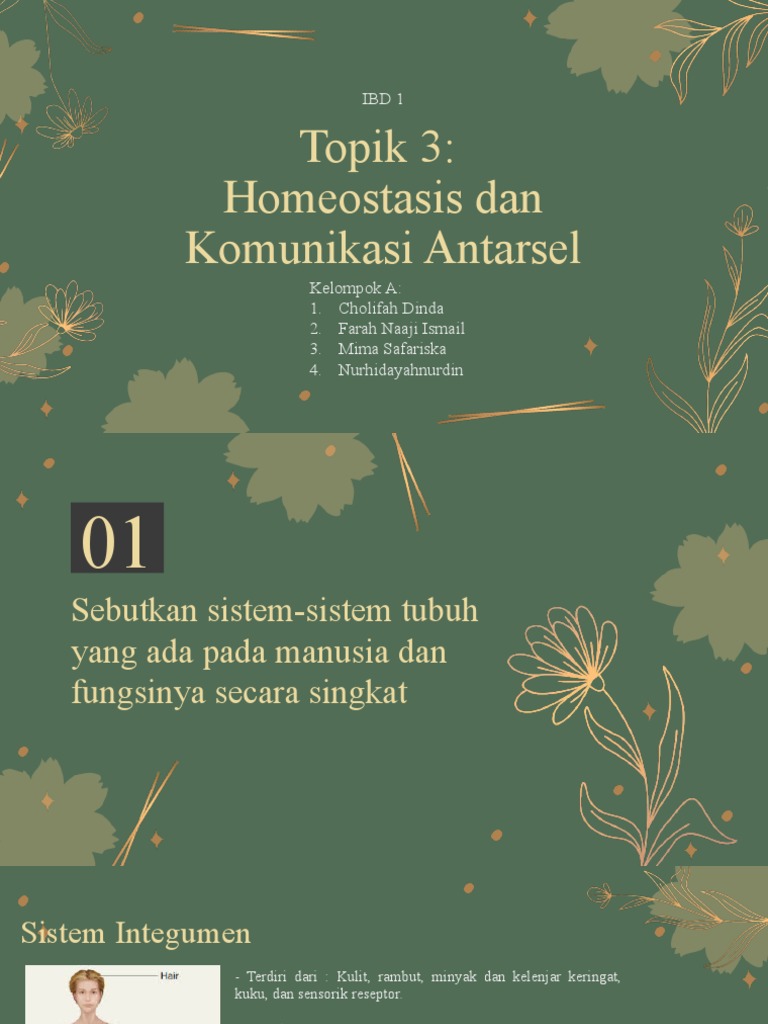 Homeostasis dan Sistem Tubuh Manusia | PDF