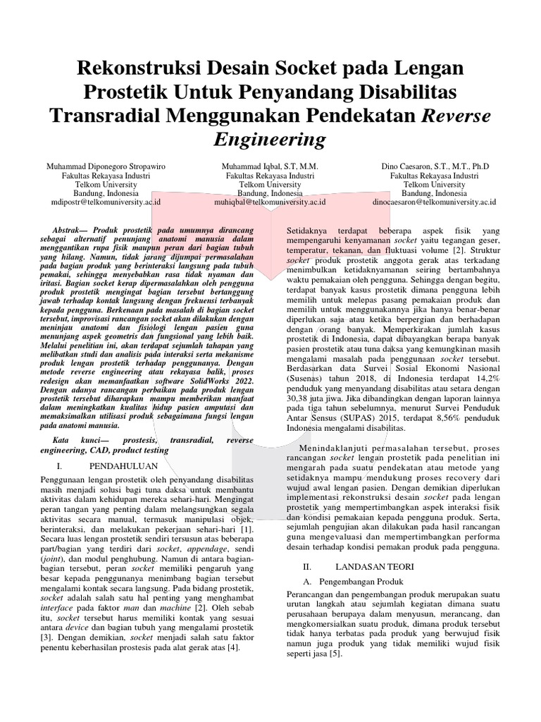 Jurnal Pembuatan Socket | PDF