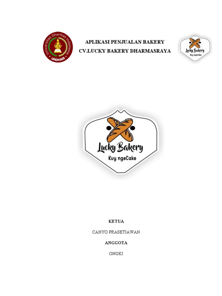 Aplikasi Penjualan Bakery Berbasis Web Pada Toko Lucky Bakery | PDF