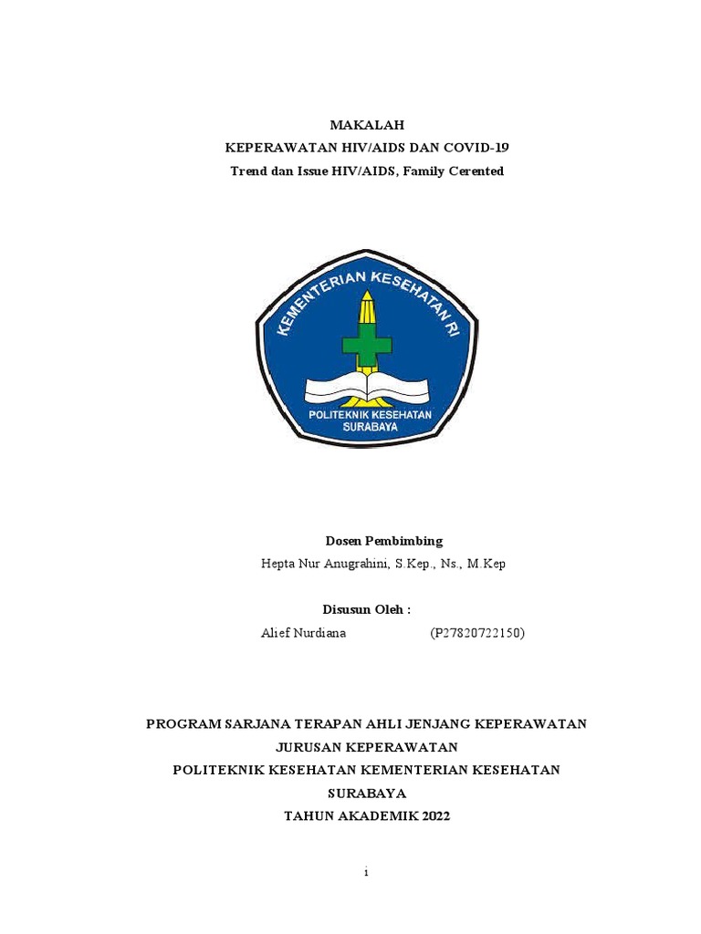 Tugas Makalah Trend Issue HIV AIDS | PDF