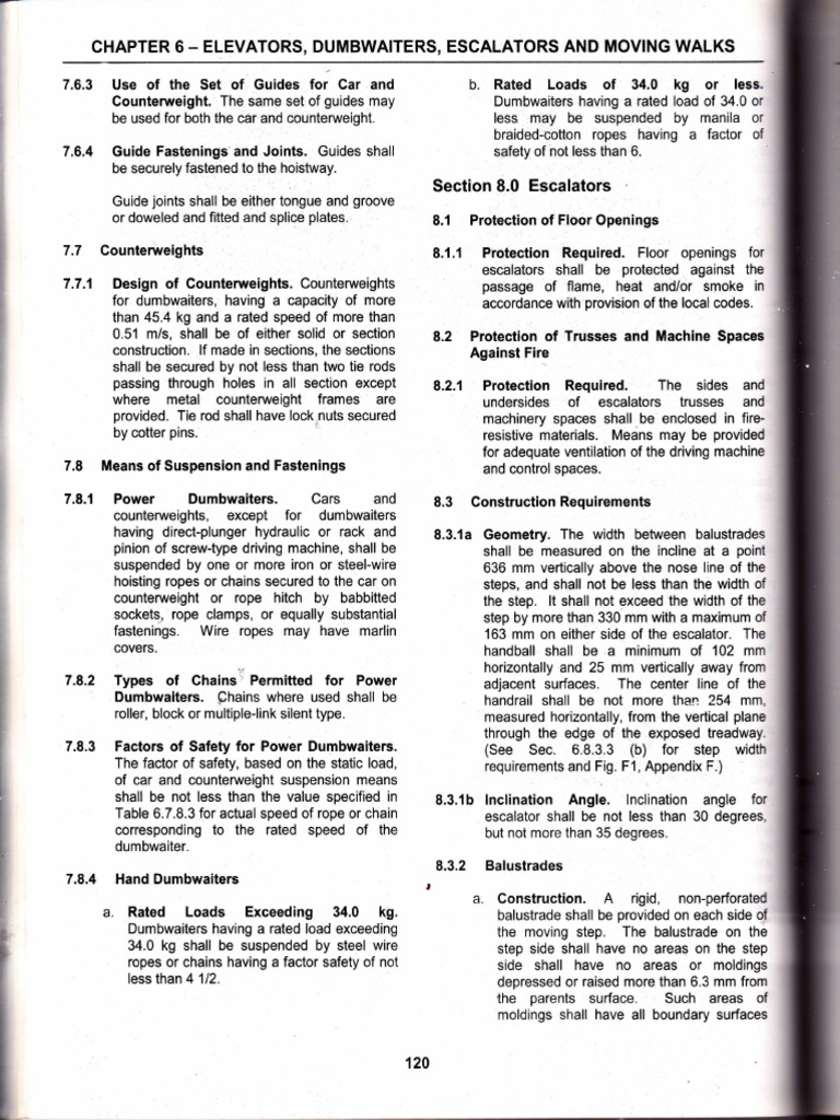 IMG - 0128 PSME Code 2008 119 | PDF | Elevator | Escalator