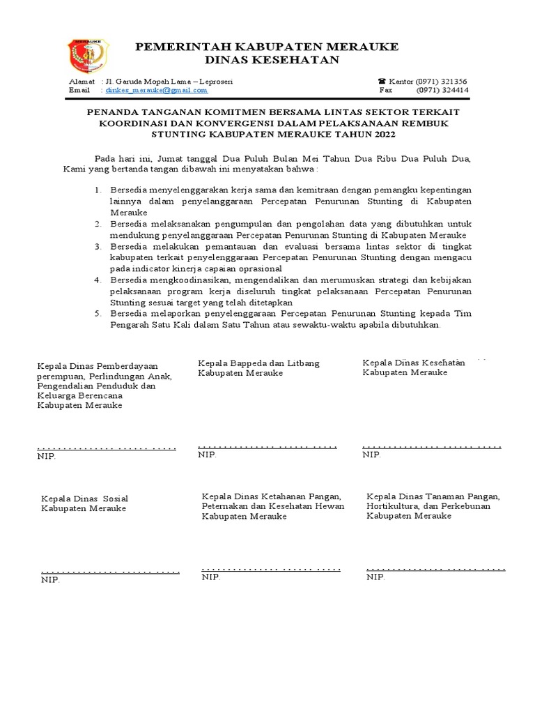 Tanda Tangan Komitmen | PDF