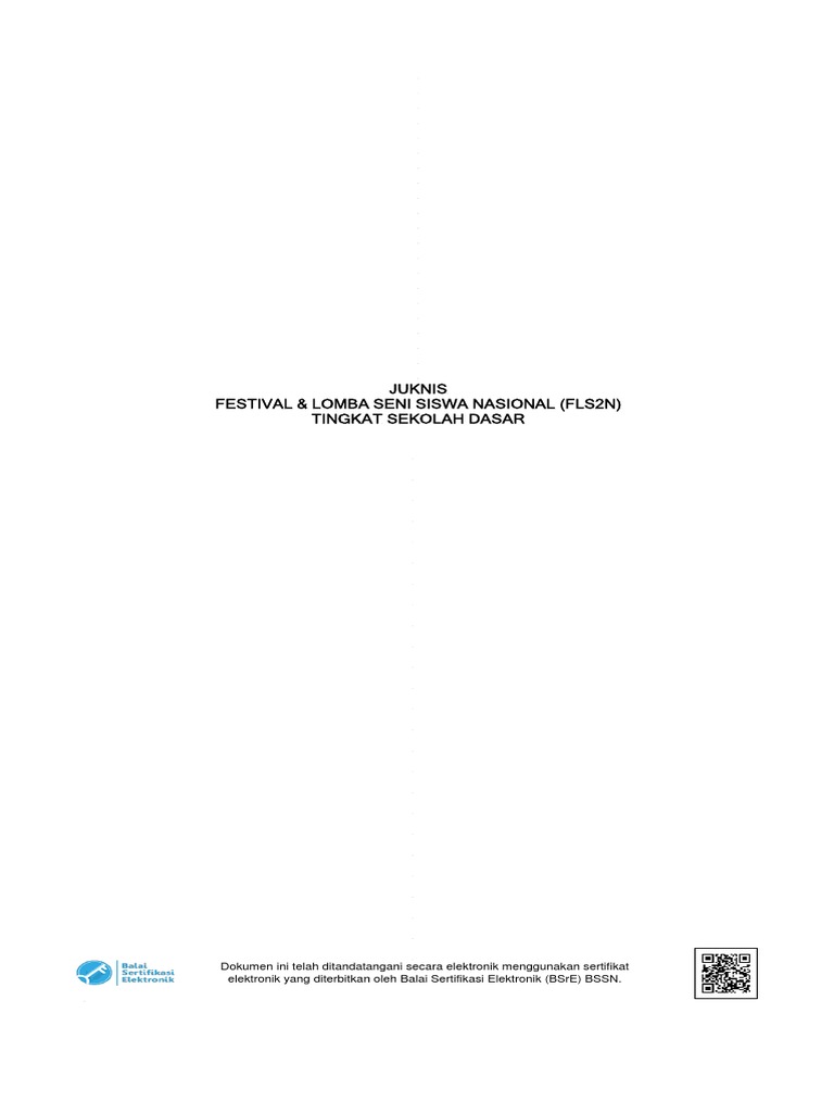 Tte - Juknis FLS2N FIX 2023 | PDF