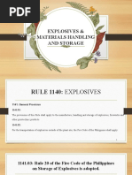 Explosives Magazine Instructions and Standing Rules | PDF