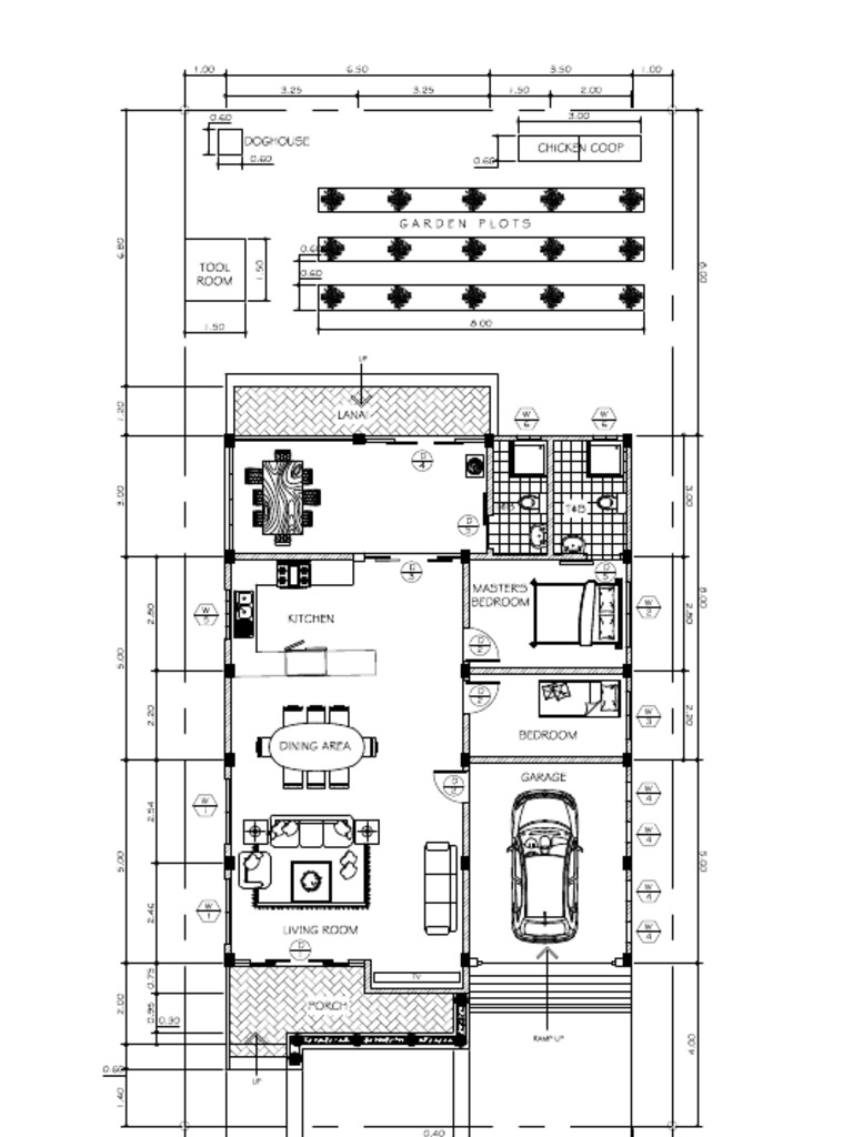 Floor Plan 1 Storey | PDF | Houses | Architectural Design