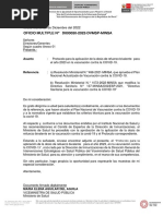 Oficio Multiple #D000012-2025-Oggrh-Minsa | PDF | Perú | Economias